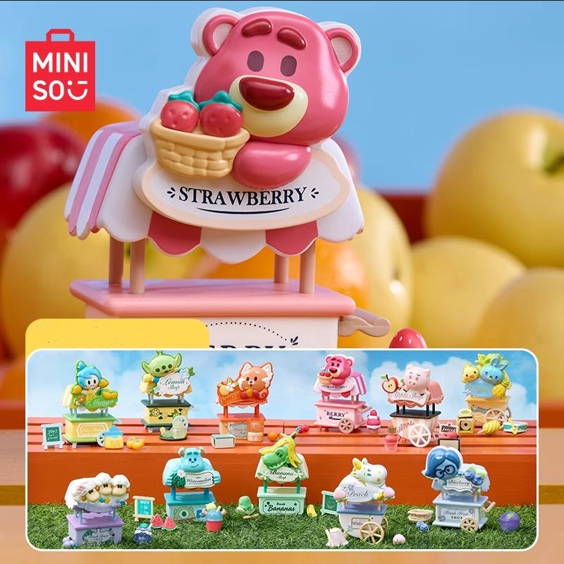 MINISO Disney Pixar Fruit Market Blind Boxes Toy Collection Gift Rex ...