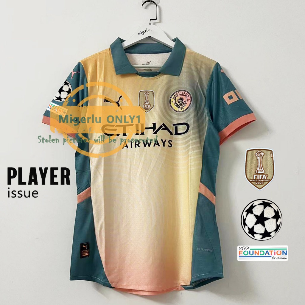 Player issue 24/25 Manchester City 4th Definitely City jersey S-2XL ...