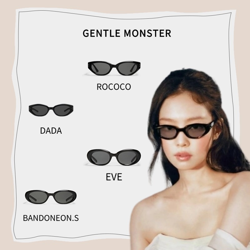 Rococo DADA EVE Bandoneon.S Gentle Monster Korean Jennie Sunglasses ...