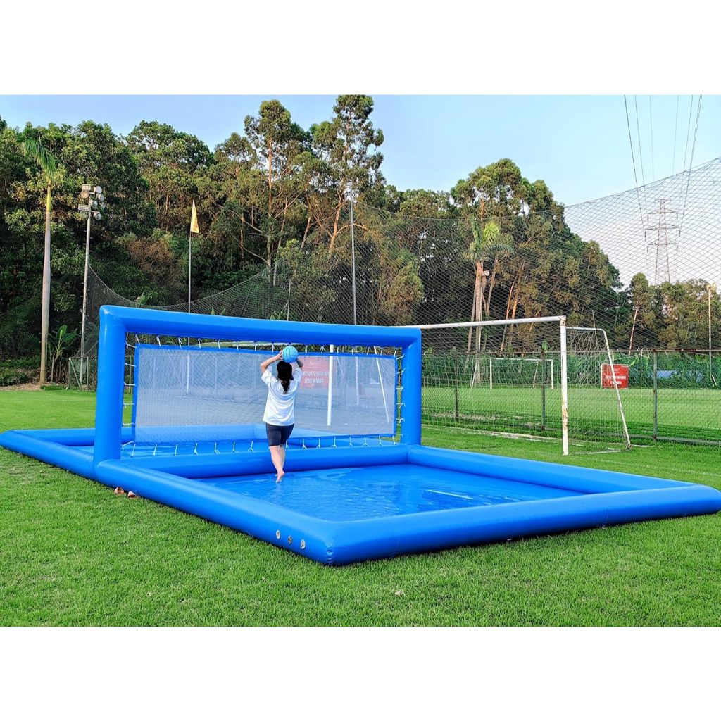 Commercial Inflatable Volleyball Pool Court