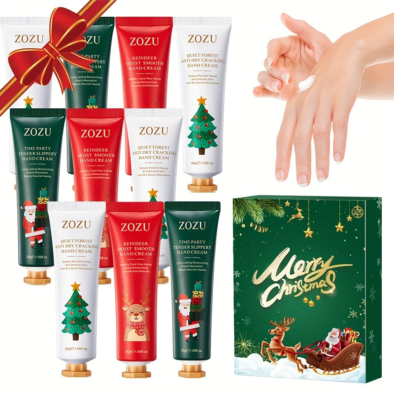 1/5PCS/set Christmas Hand Cream Gift Set, Moisturizing Hand Care With ...