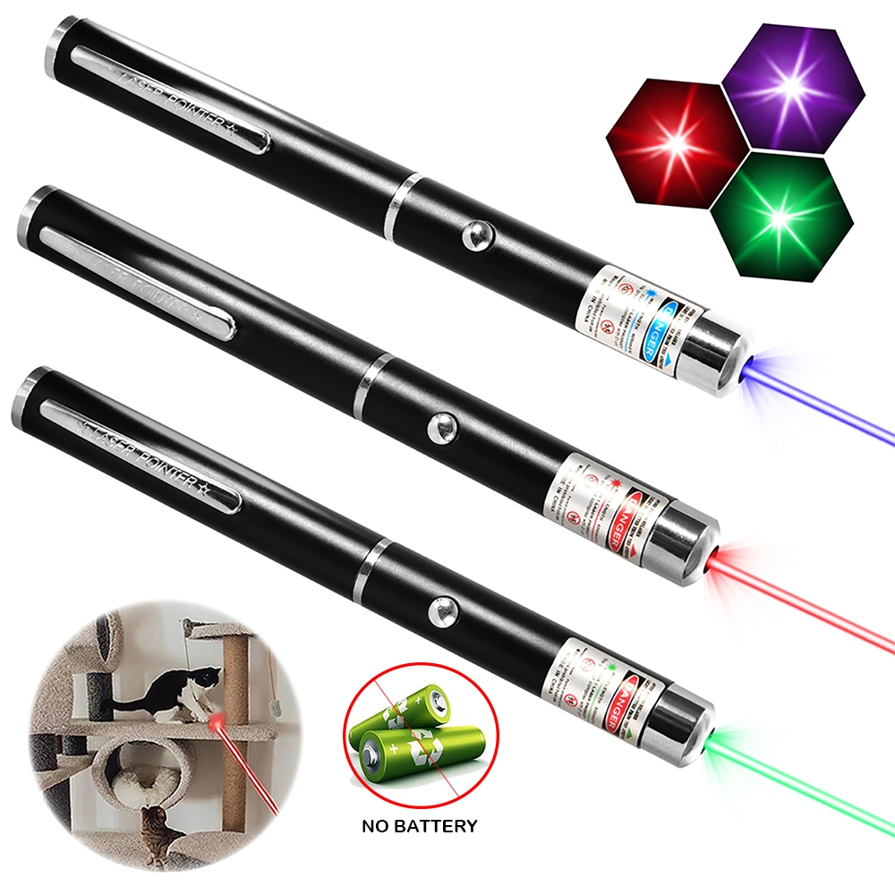 [Stock]Laser Pen Red/Green/Blue-Purple Laser Light Single-Point Beam ...