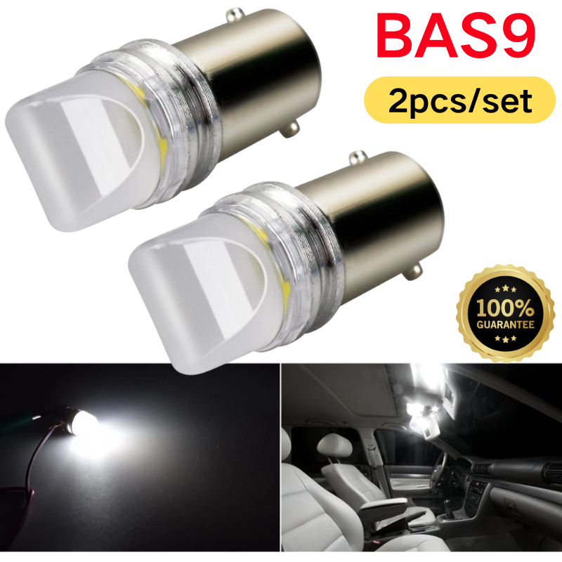 2pcs BA9S T4W Bulbs LED Sidelights Festoon Car Interior Light ...