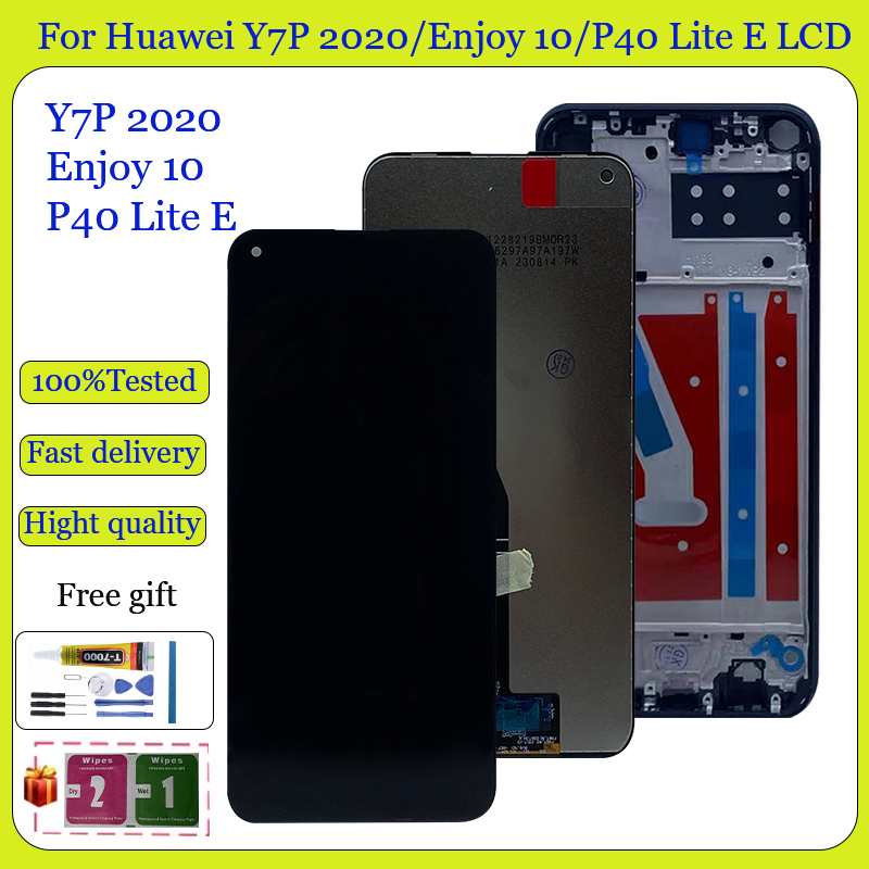 Original For Huawei Y7P 2020 P40 Lite E LCD Display Screen Assembly ...