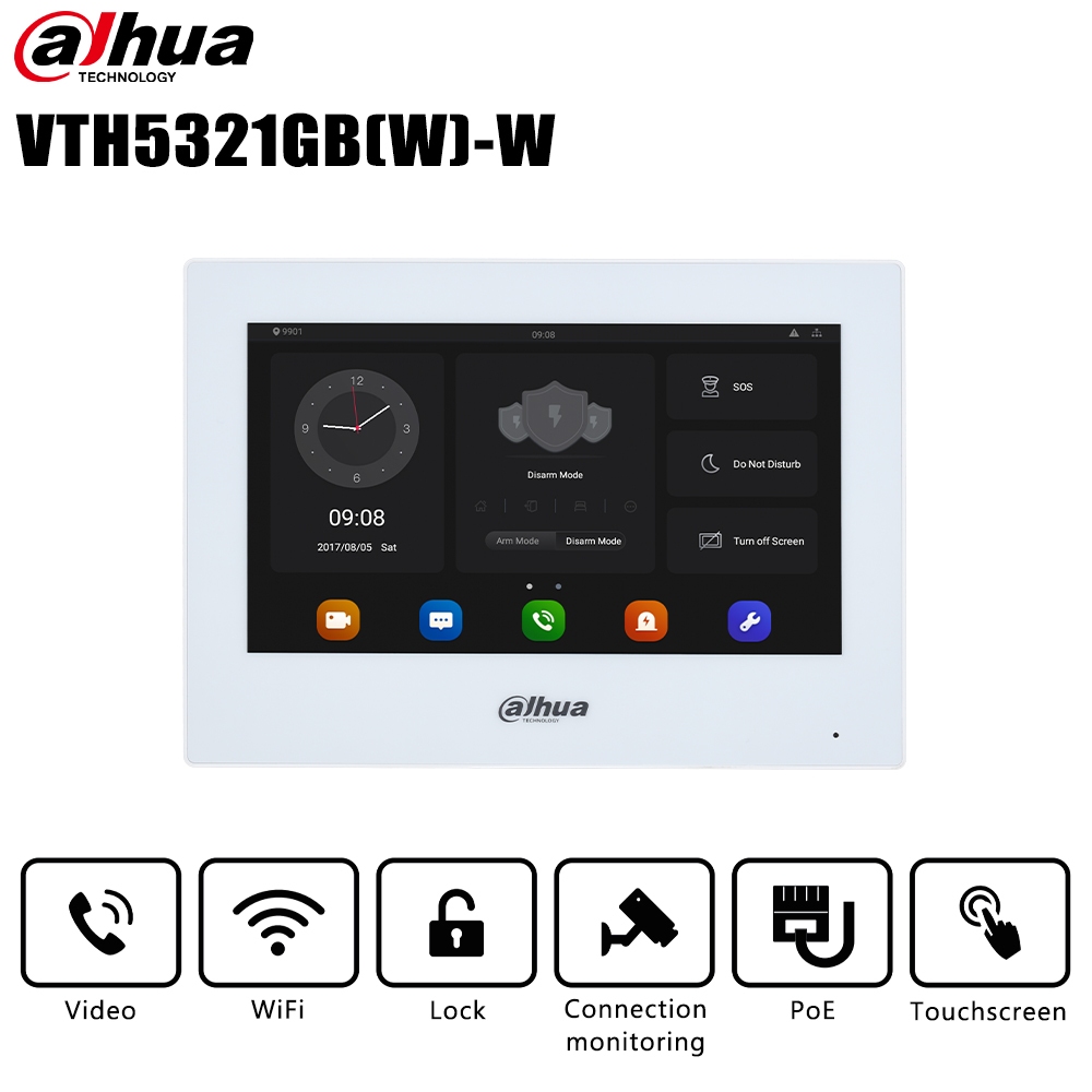 【Ready Stock】Dahua WiFi 7 Inch Android Indoor Monitor Video Intercom ...