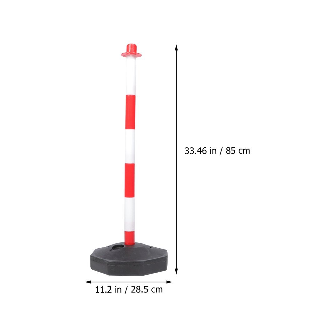 Safety Cone Flexible Pole Warning Road Facilities Crossing Sign Safety ...