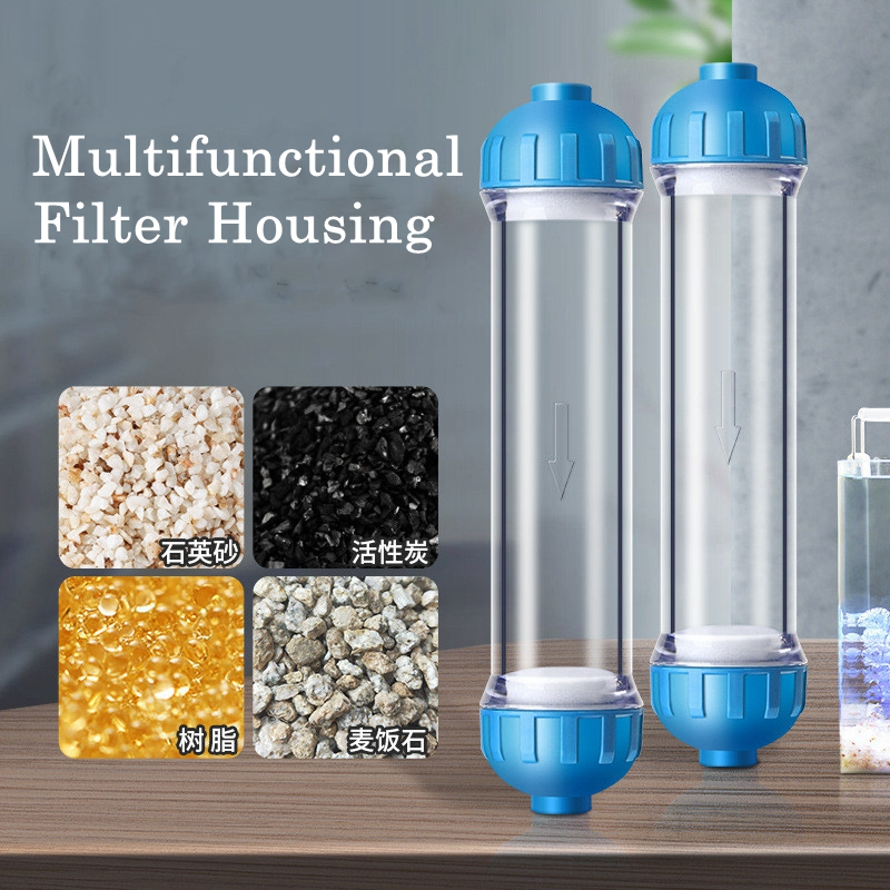 Filter Material Filling Empty Shell Water Purifier DIY Small Straight ...