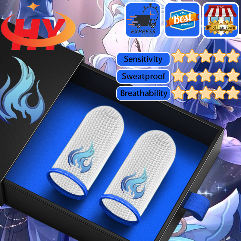 HY Finger Gloves for Gaming Finger SleeveFinger Cover Breathable Game Controller Finger Sleeve ...