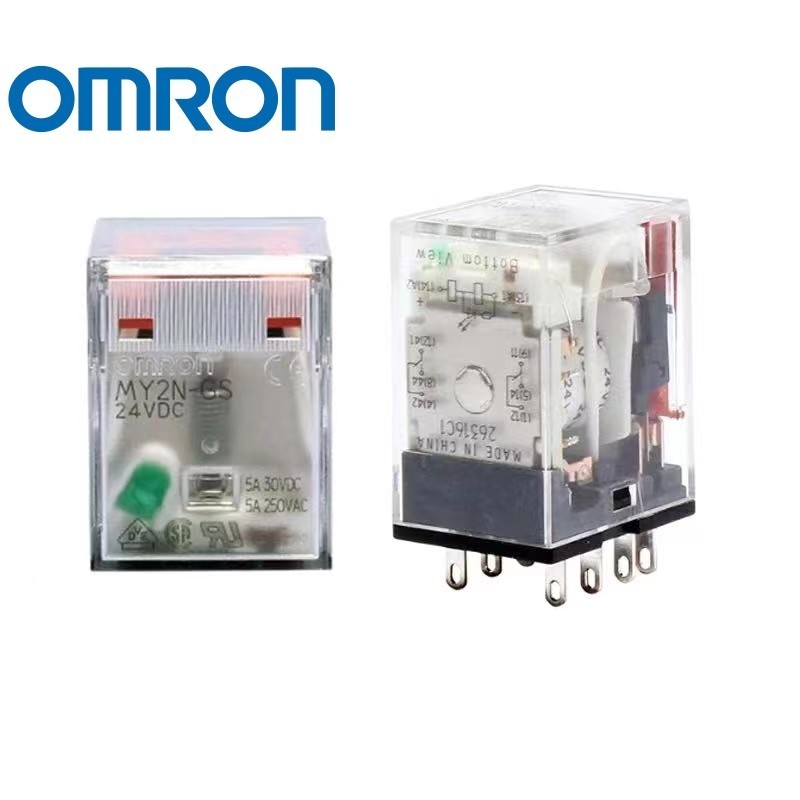 Omron Small Intermediate Relay MY3N MY4N LY2N LY3N LY4N MY2N-J MY2N MY4N-GS | Shopee Malaysia