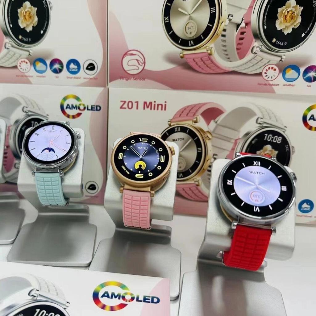 Z01 Mini Smartwatch 1.27inch AMOLED Screen 41mm Sports Models Women's ...
