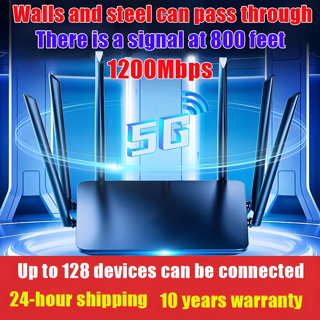 【24 hours delivery】1200M 5g modem 5g router wifi 6 wireless router ...