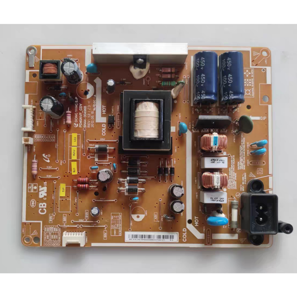 Original Samsung LED 40 inch TV UA40EH5000R UA40EH5000 power board BN44 ...