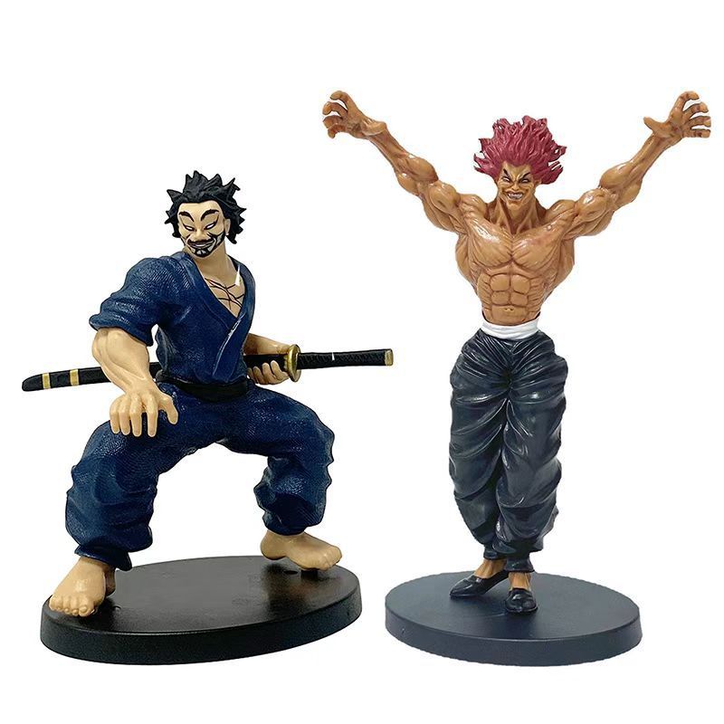 15-22cm Baki Anime Figure Miyamoto Musashi Hanma Yujirō The Strongest ...