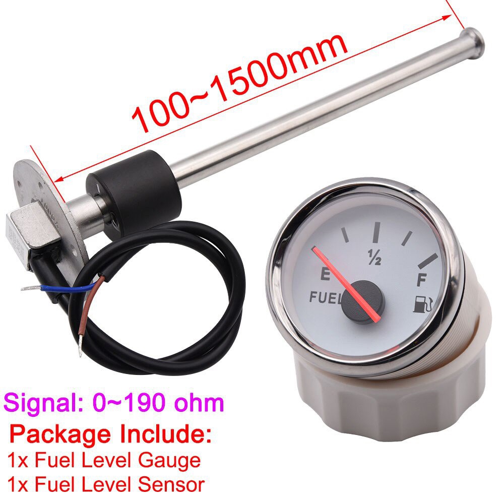 HD Boat Car Fuel Sending Unit with 100 ~ 1500 mm Fuel Level Sensor With ...