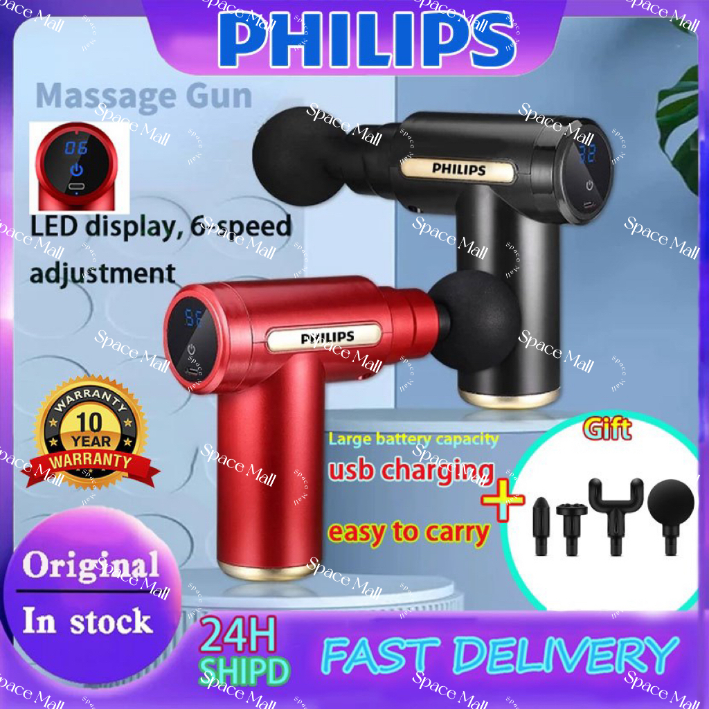100%authentic Mini Muscle PHILIPSMassage Gun Muscle Massager Vibration ...