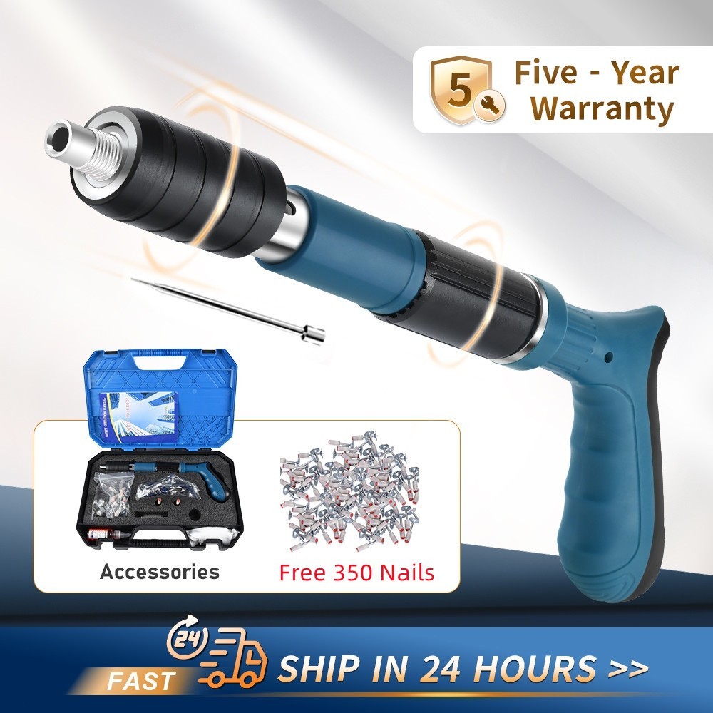 Makita Nail Gun Cordless Steel Rivet Gun Concrete Clamp Nail Silencer ...