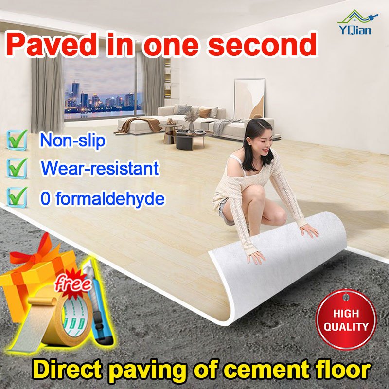 [READY STOCK] Tikar Getah Lantai Modern 3D VINYL FLOORING Suitable For ...