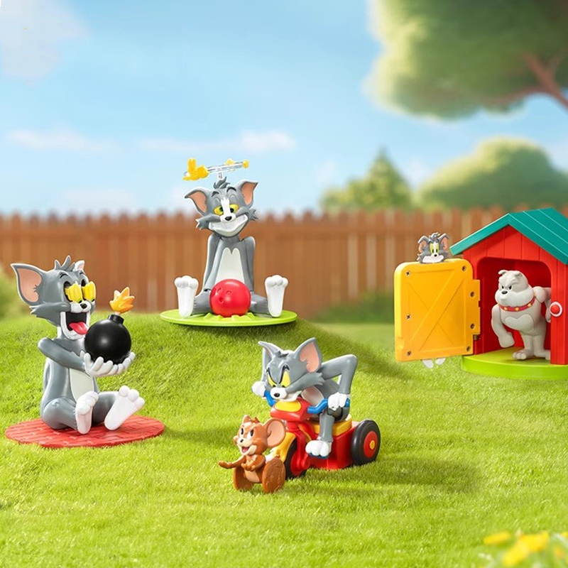 52TOYS TOM and JERRY Tom And Jerry Unlucky TOM Series Blind Box Figure ...