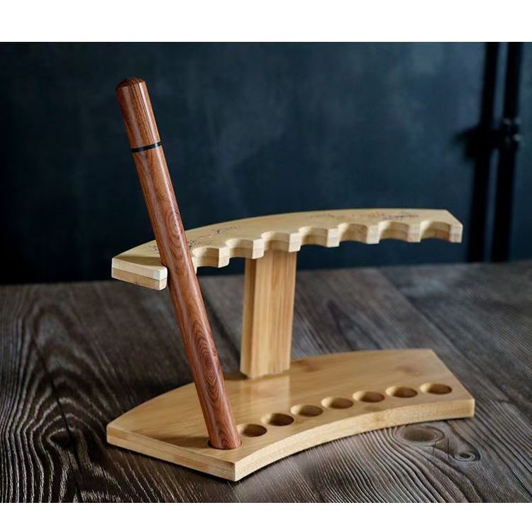 Incense Tube Display Rack Bamboo Storage Rack Incense Tube Bracket ...