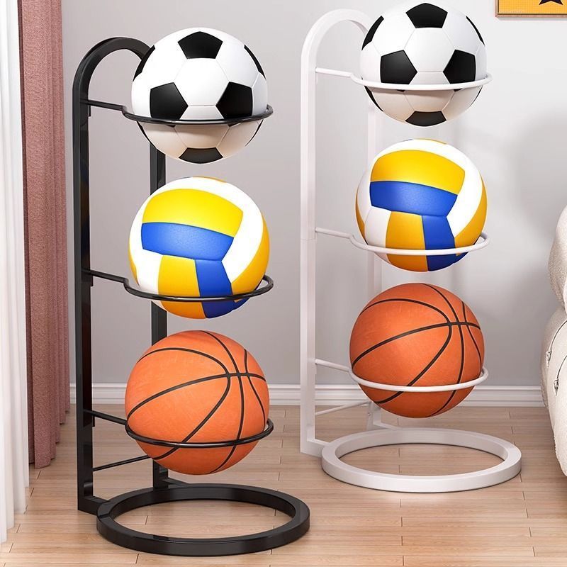 Indoor Basketball Storage Rack Children Football Rack 篮球架 | Shopee Malaysia