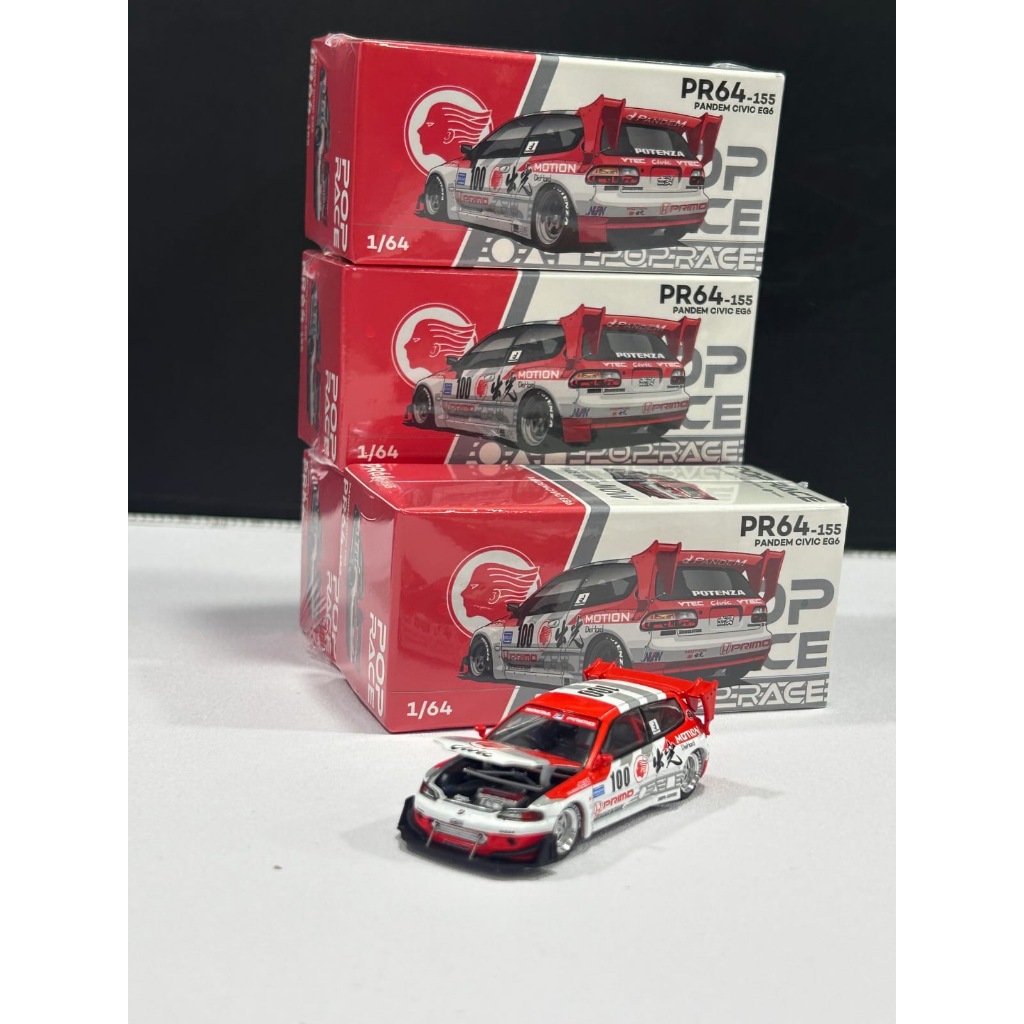 POP RACE PR640155 Pandem Civic EG6 v1.5 Idemitsu Motion Infinite livery ...