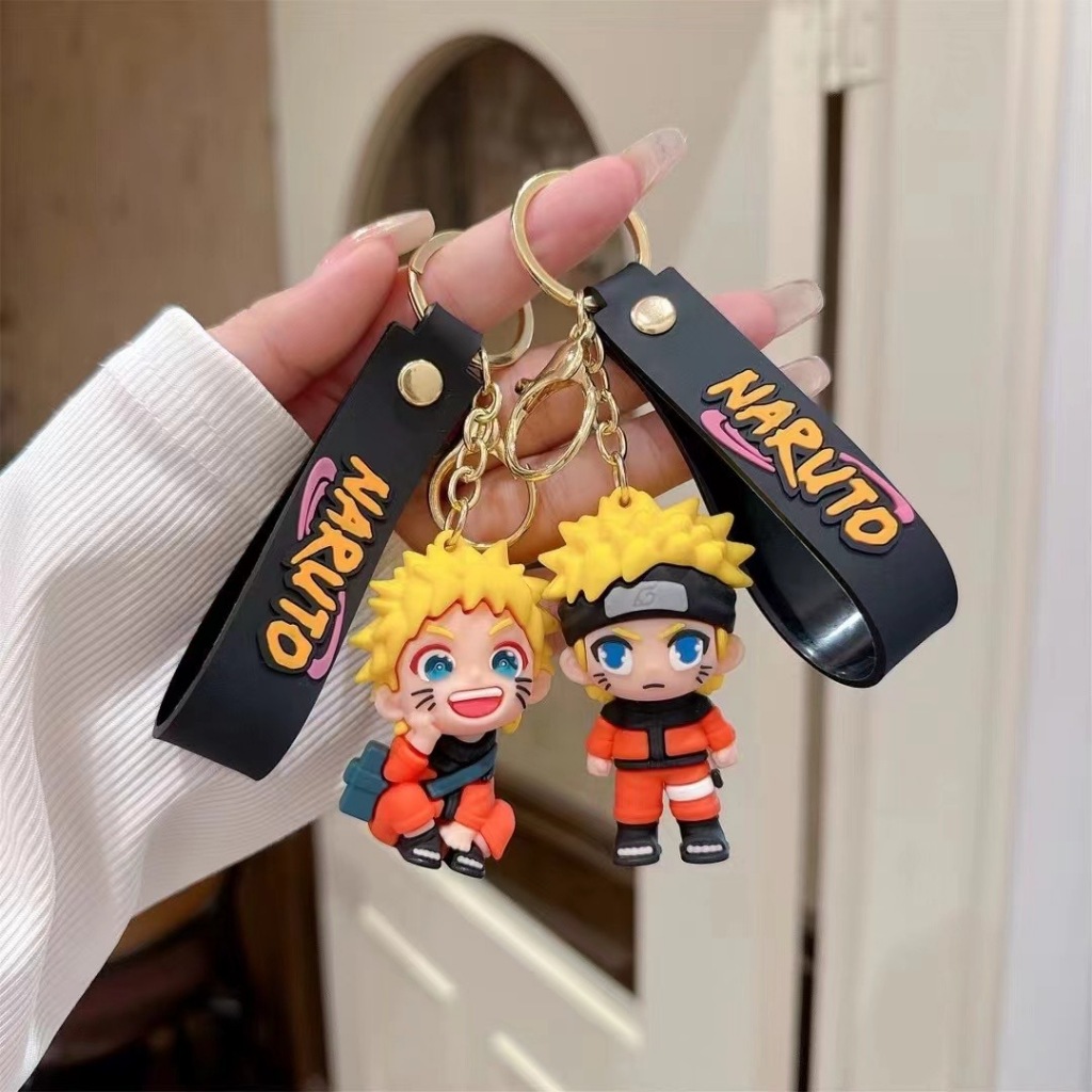 New Cartoon Anime Cute Naruto Doll Keychain Naruto Doll Backpack ...