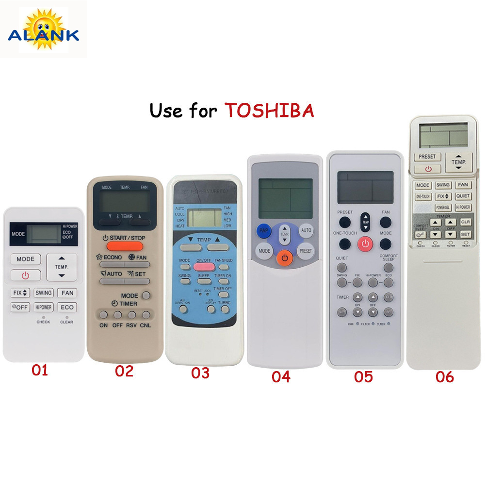 Toshiba Air Conditioner Remote Control (Applicable Split Air ...