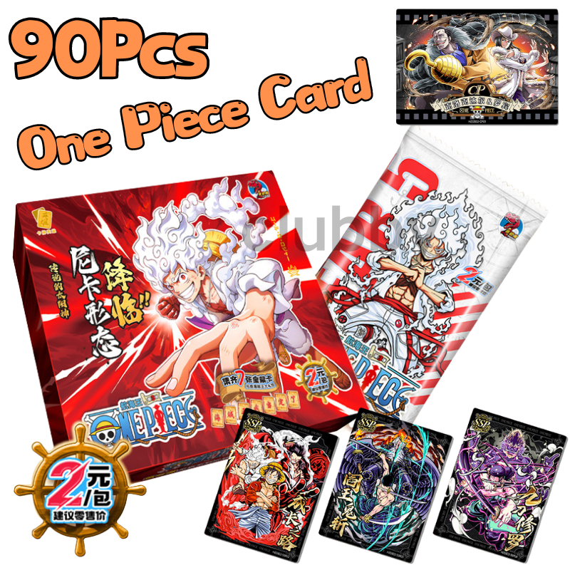 90 One Piece Thick Card Luffy Sanji Boa SSP/CP/UR Anime Figure ...