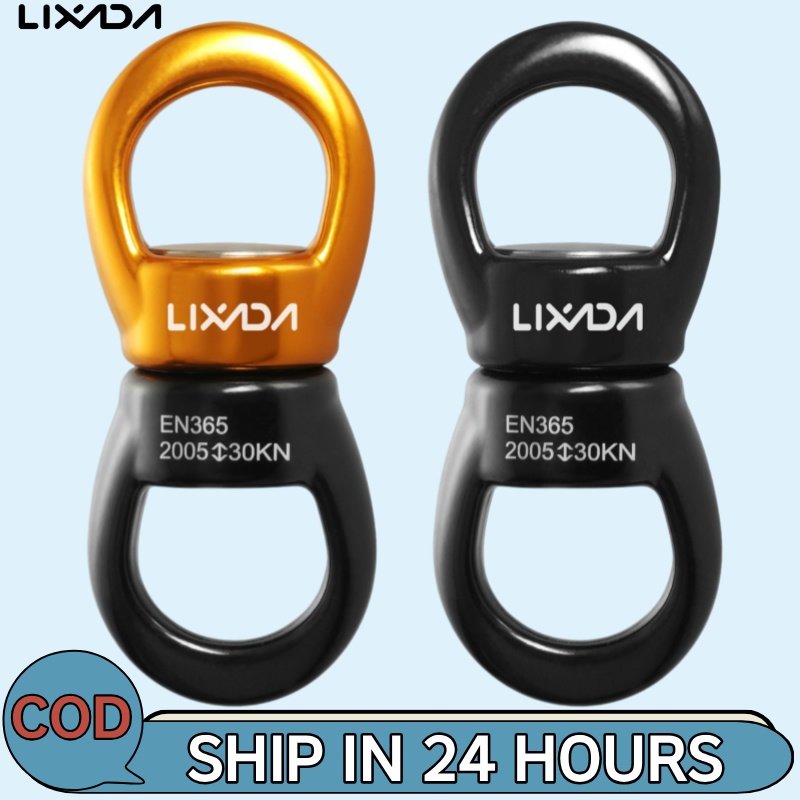 Lixada Swing Swivel 30kN Safest Rotational Device Swing Spinner ...