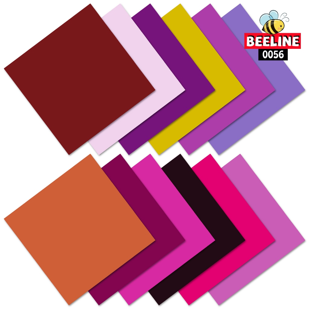 【Fast Delivery】15cm Origami Gradient Purple Pattern paper Scrapbook ...