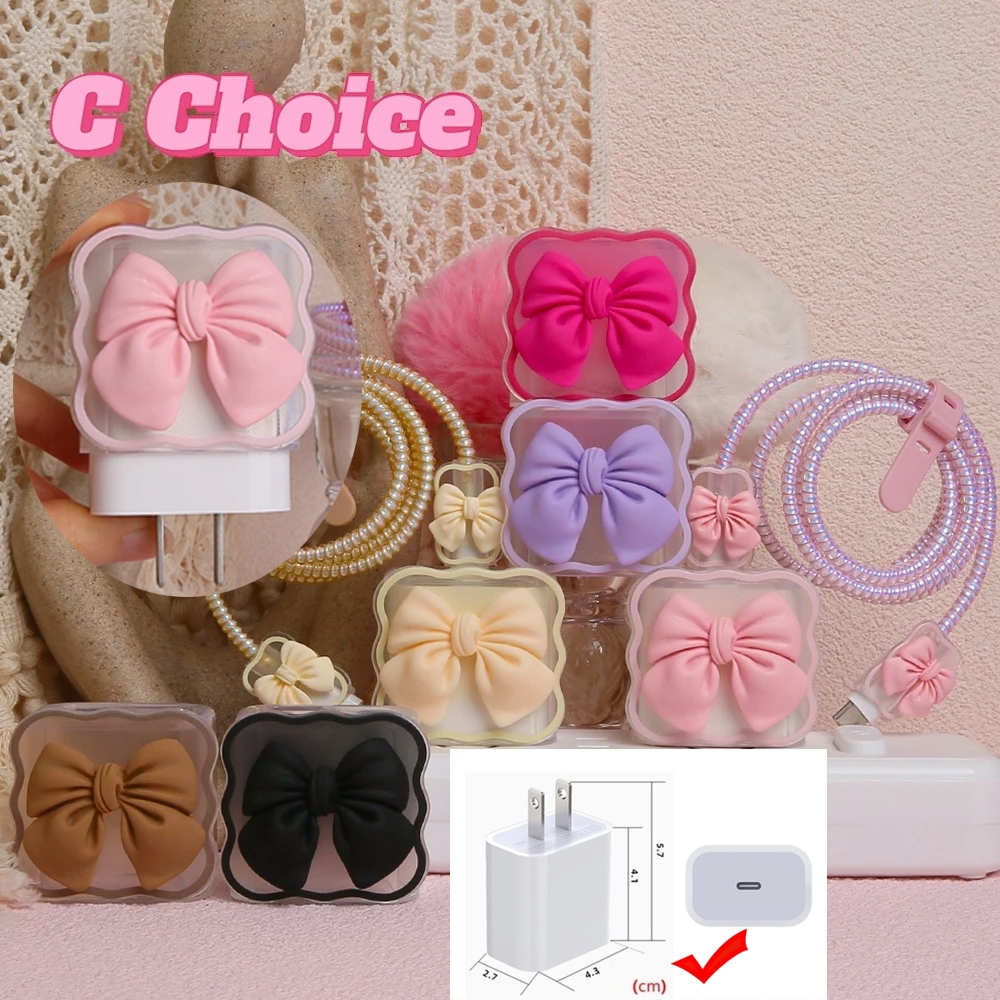 5IN1 Set Charger protector for iphone 18w 20w A2244 2-pin plug with ...