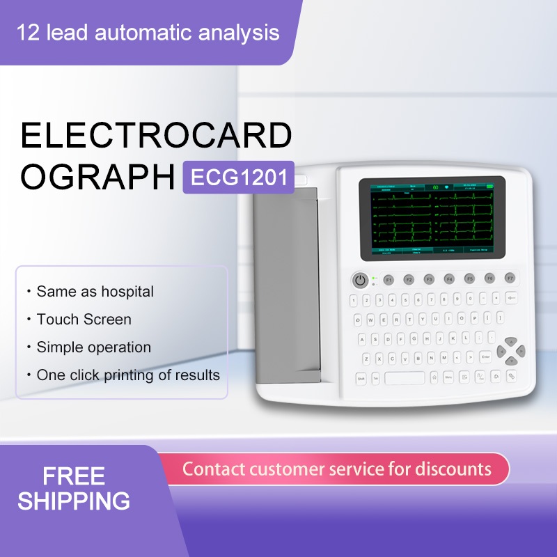 [COD] Medical Twelve-Channel ECG Machine, 12 Conductive, Fully ...