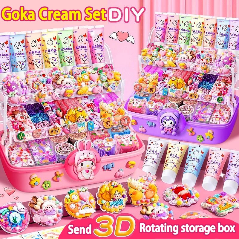 Guka Keychain Set Mainan Kanak Kanak Perempuan Guka Set Box Murah Gila ...