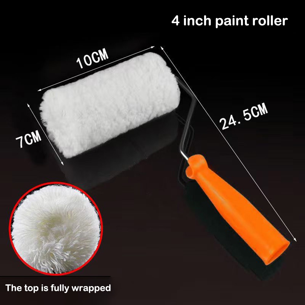 Paint Roller Kit, Paint Roller set, 4 Inch Paint Roller, 3 Inch Wool ...