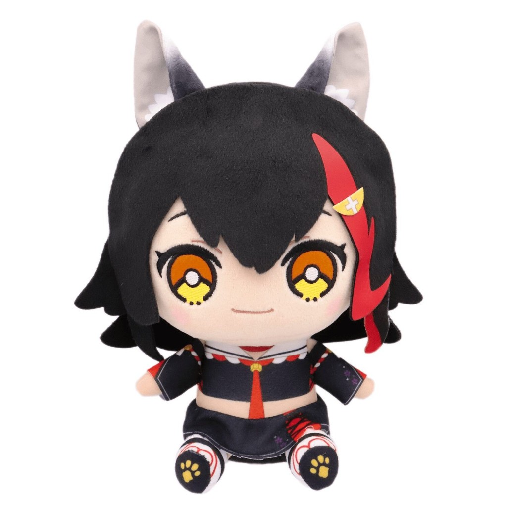 New Cute Japan Anime Hololive Friends With U Ookami Mio Plush Plushie ...