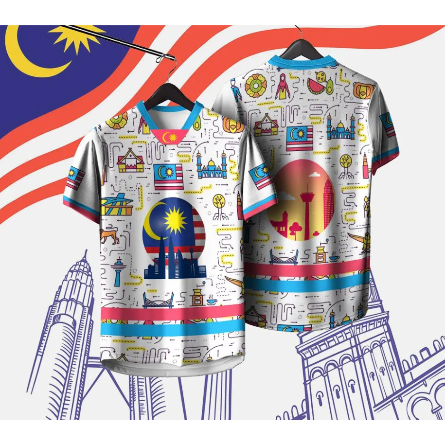 baju merdeka Merdeka 67 Tahun 2024 Sublimation Tshirt | Baju Merdeka ...