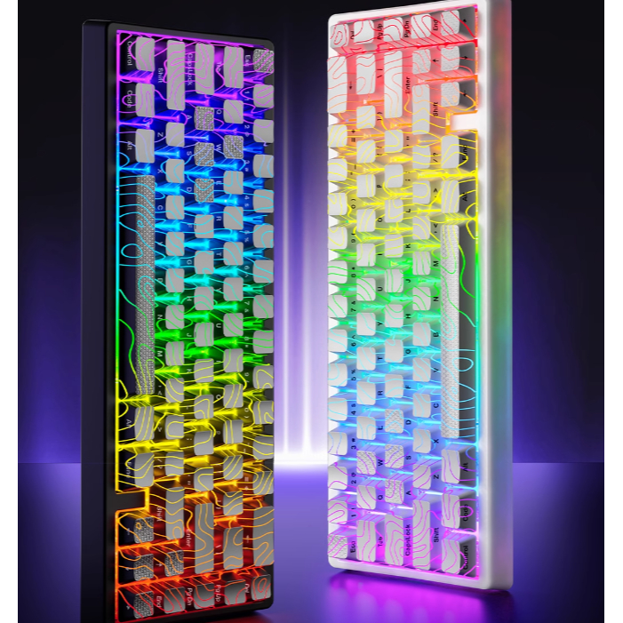 XVX M67 Wired Mechanical Keyboard IMD Contour 2.0 Keyboard Game Esports ...