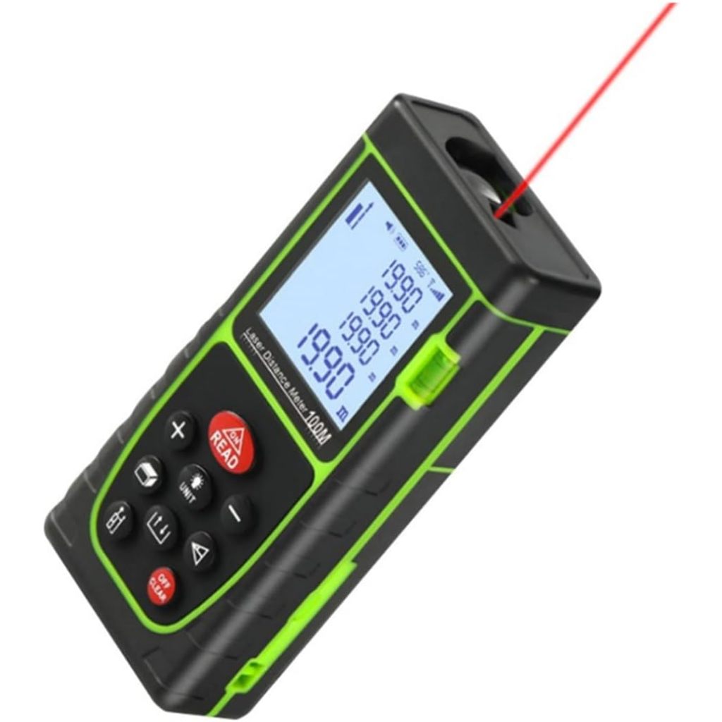 Laser Distance Meter 40M 60M 80M 100M No Battery Rangefinder Tape Range ...