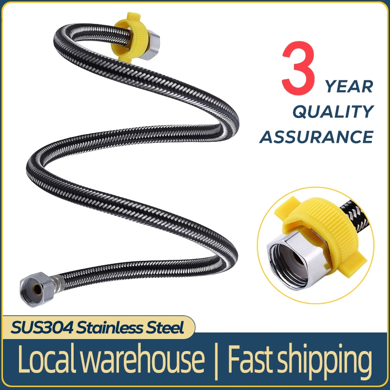 Stainless steel High-pressure Flexible Braided Hose （20CM~300CM）Toilet ...