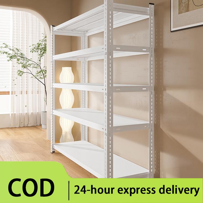 3/4/5/6 Angle Steel Rack Shelves Metal Rack Kitchen Storage shelf Metal ...