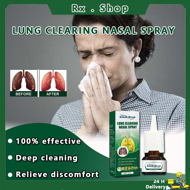 Lung Clearing Nasal Spray Allergic Rhinitis Sinusitis Treatment Runny ...
