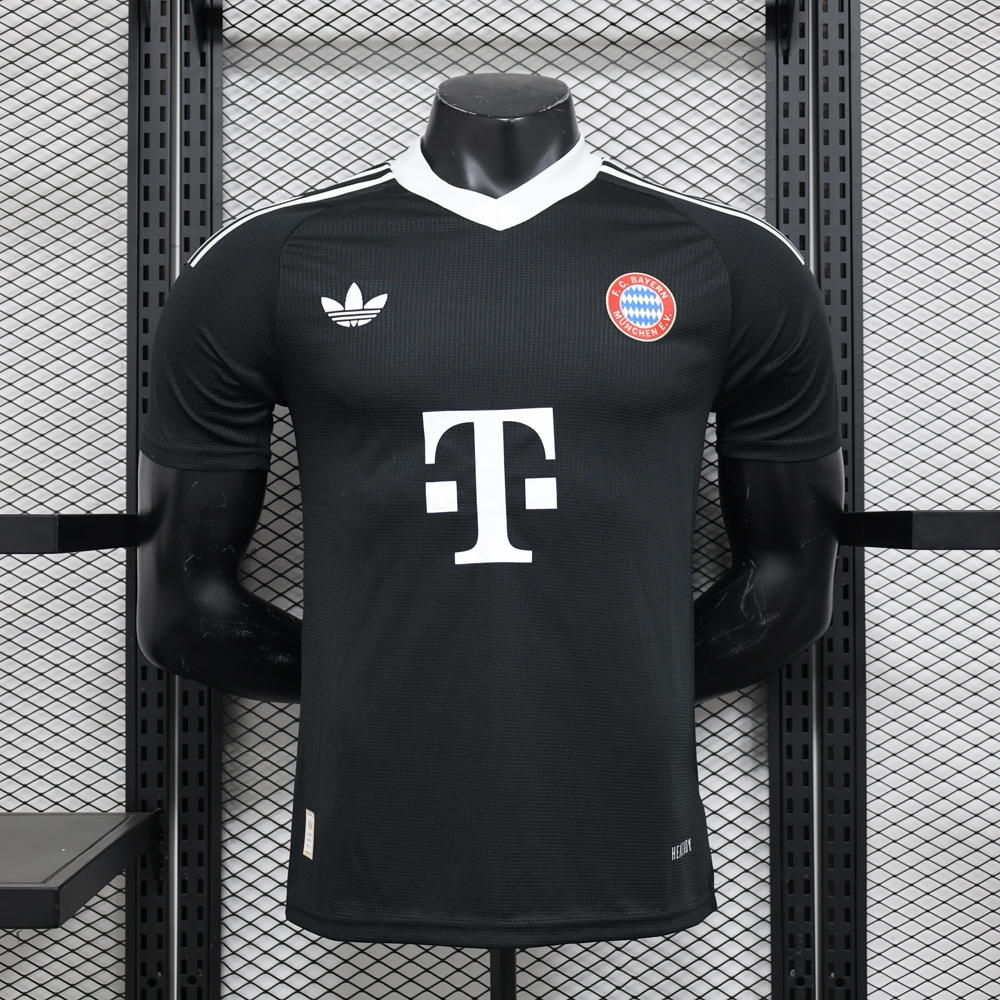 2024-25 Season FC Bayern Munich Goalkeeper Player Version Sports Jersey ...
