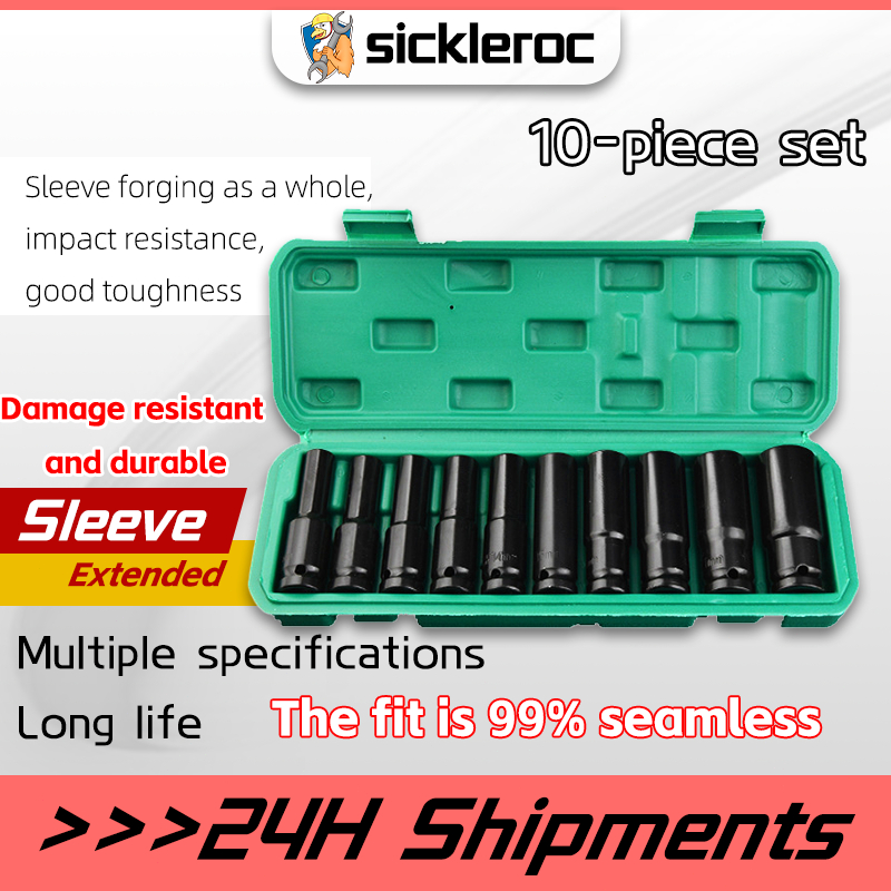 1/2 Inch Tool Set Reducer 8mm - 24mm Converter Set Set Impact Long Socket Set Tool Socket Wrench ...