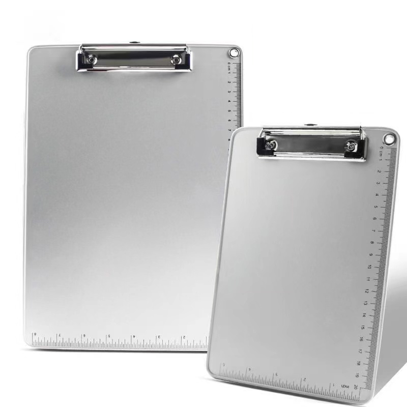 A4/A5 Aluminum Clipboard Metal Bill Folder Menu File Board Document ...