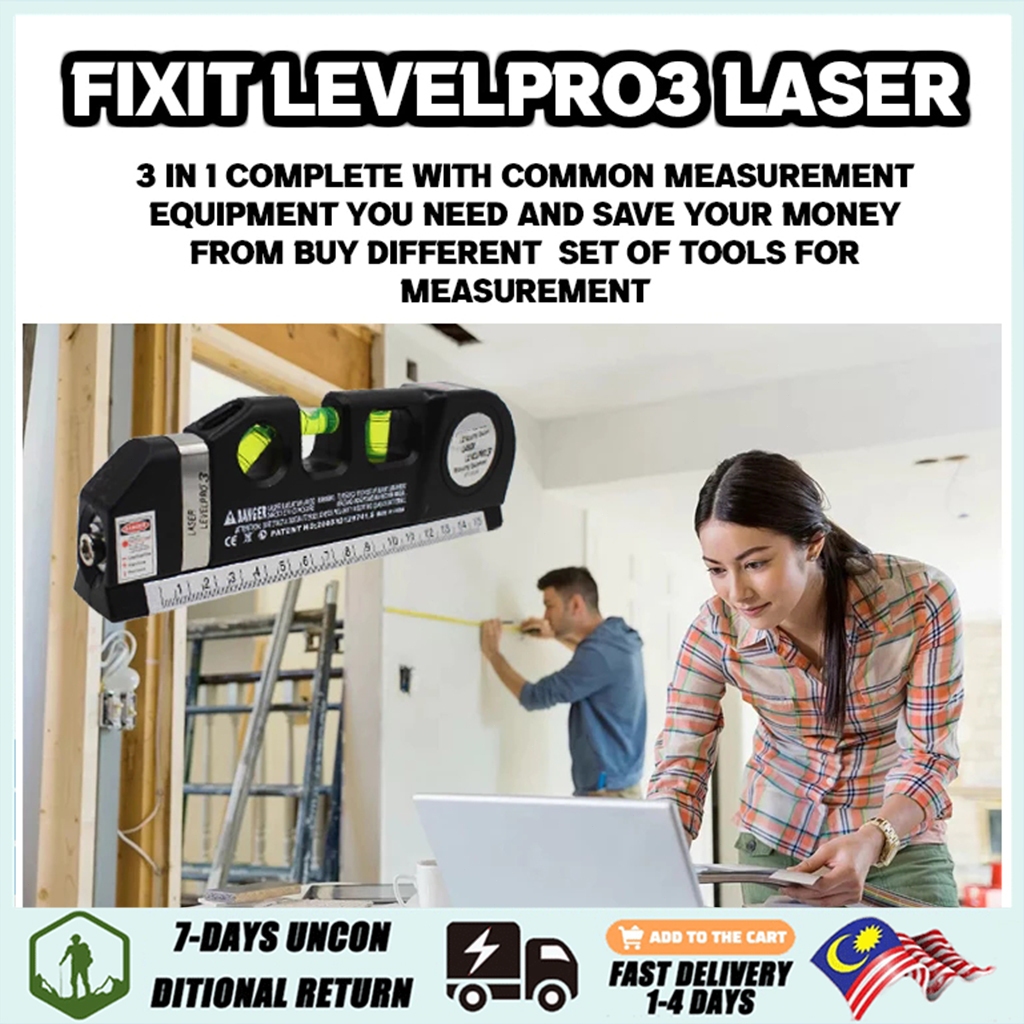 Laser range finder 4 in 1 Infrared Laser Level With Tripod Horizontal ...