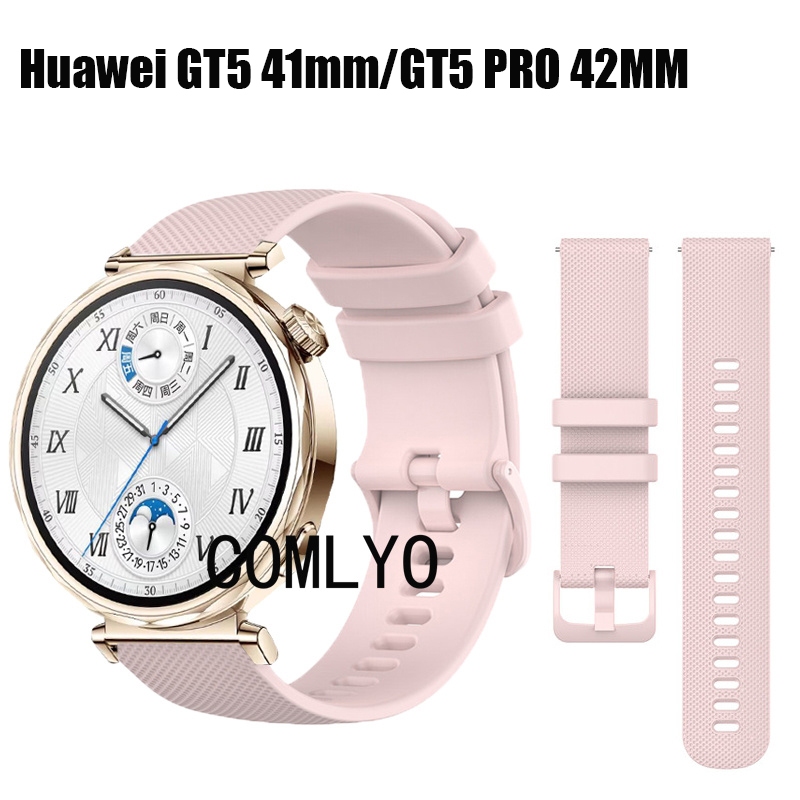 For Huawei watch GT5 41MM / GT 5 PRO Smart Watch Strap Soft Silicone ...