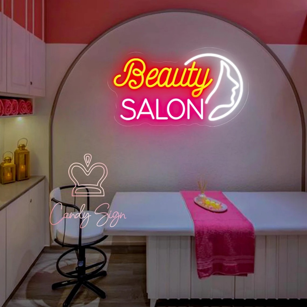 Beauty Salon Neon Sign Light,Custom Salon LED Neon Sign,Beauty Neon ...