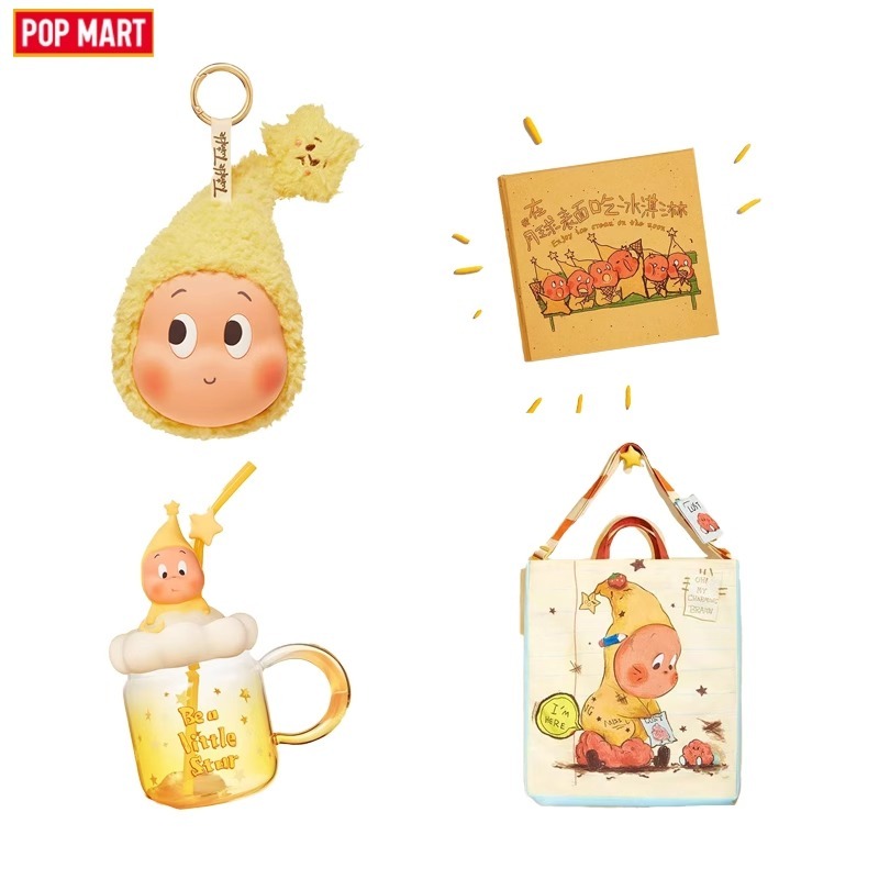 P POPMART POPMART We Are All Stars Series Pillow Refrigerator Stickers ...