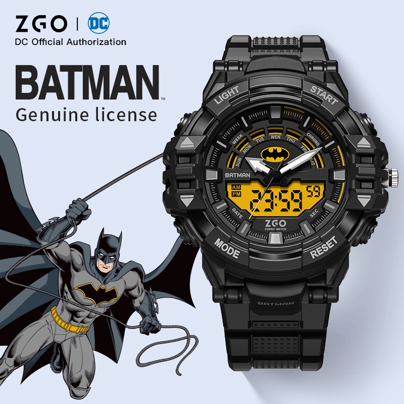 Zgo X DC Batman Watch Men Women Sports Junior High School Students ...