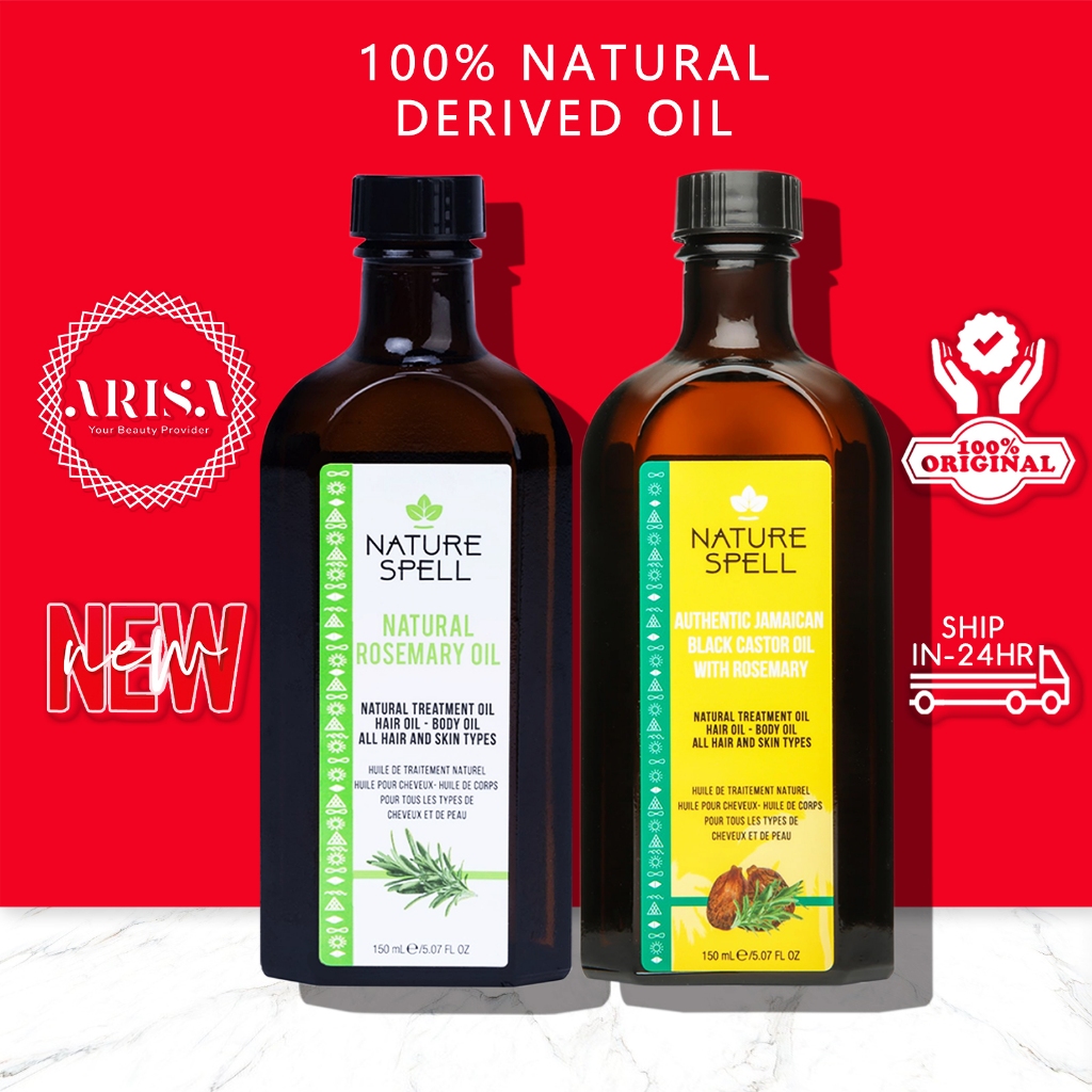 ️PAYDAY SALE ️100% UK Nature Spell Hair Grwoth Oil 150ml, Nature Spell ...